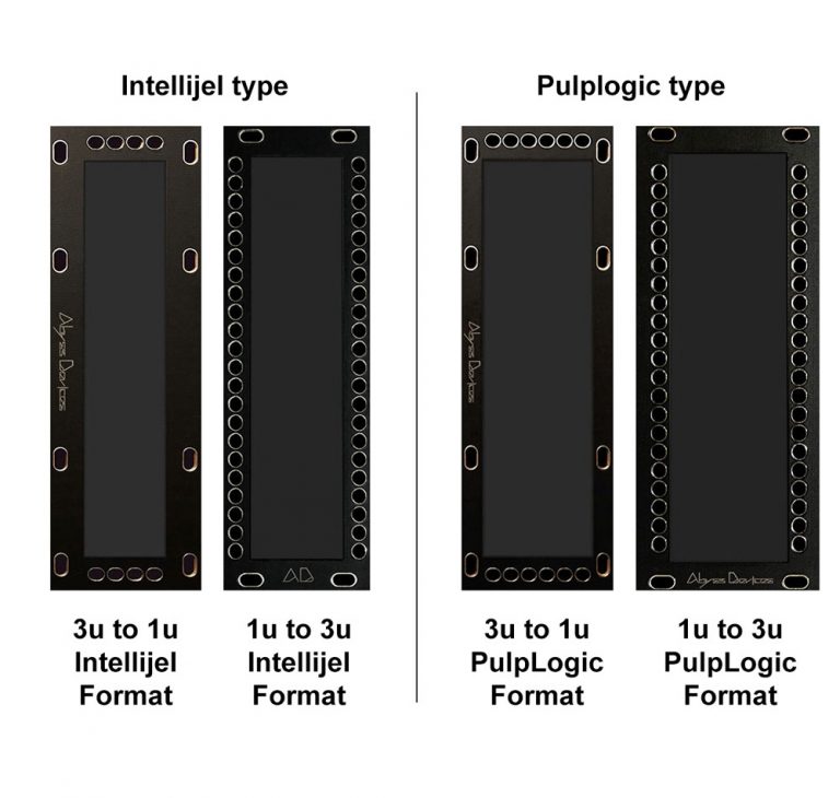 3U to 1U and 1U to 3U Eurorack Adapters Converter Panel - Tips on ...
